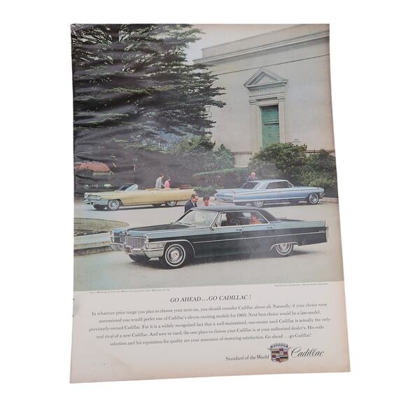 Cadillac | Other | Cadillac Car Edison Electric Institute Advertisement ...